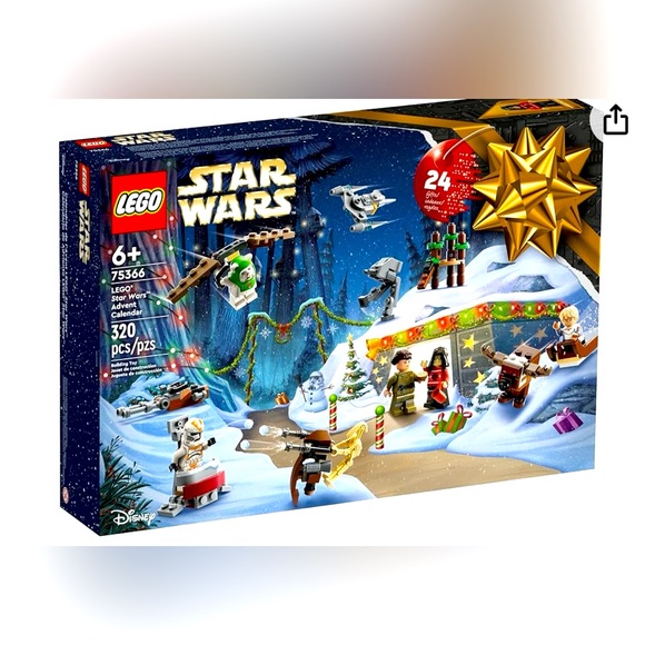Lego | Toys | Nwt 223 Lego Star Wars Advent Calendar 75366 320piece ...
